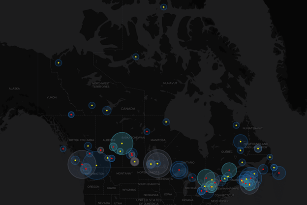 New CBC Map Reveals Extent of Federal Facility PFAS Hotspots: What It ...