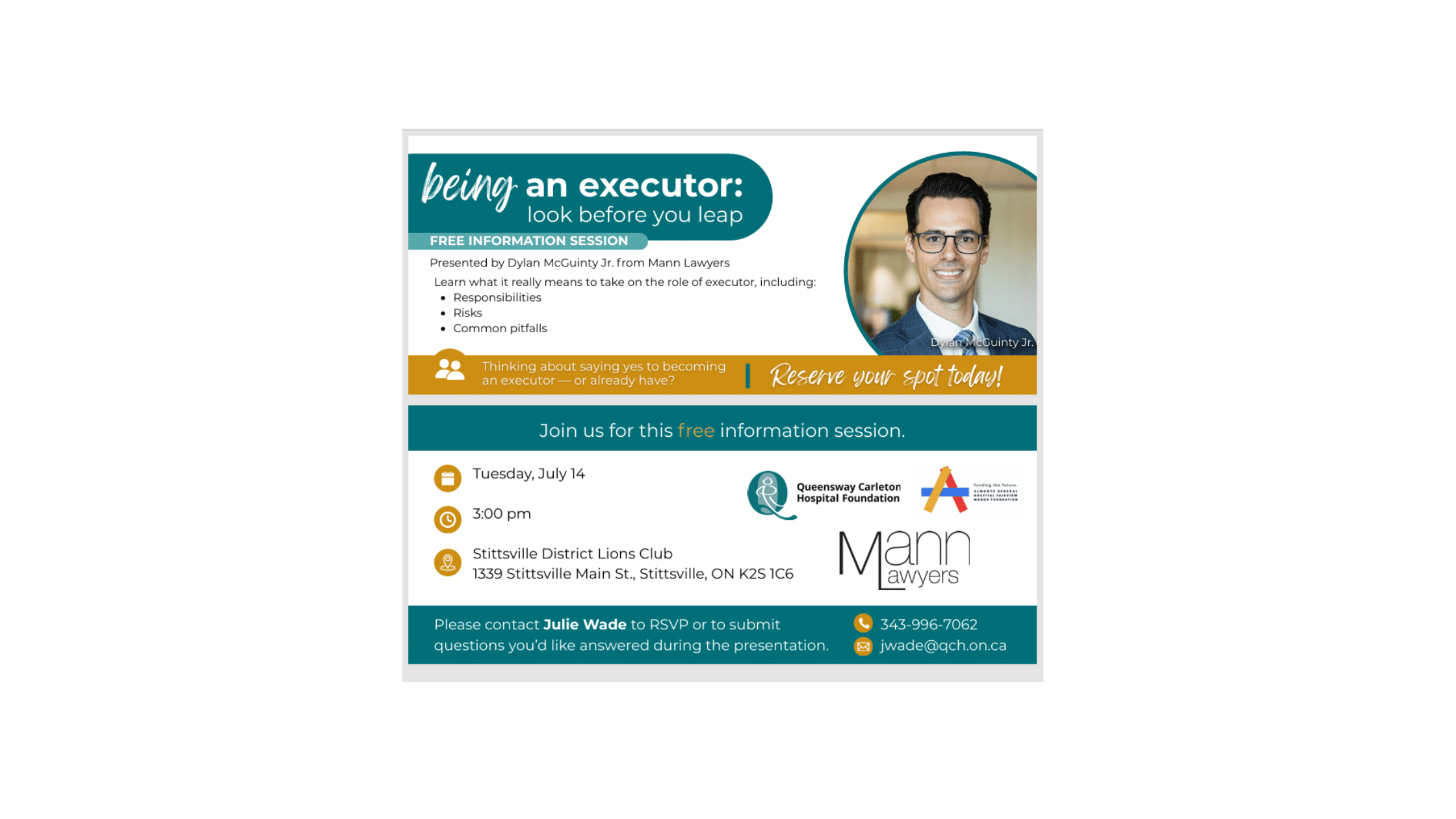 Being an Executor: Look Before You Leap - Mann Lawyers